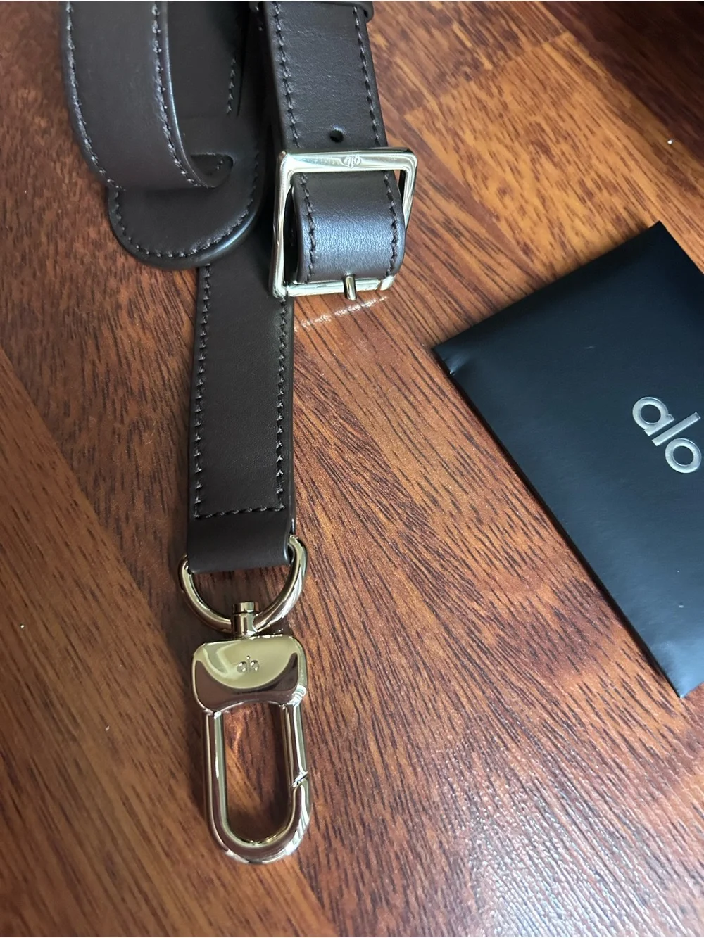 ALO Yoga | Bags | Nib Alo Yoga Daily Voyage Leather Handbag In Espresso ...
